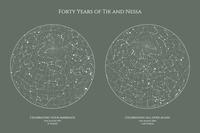 Personalized Dual Star Map Print, Poster or Canvas - Posterhaste